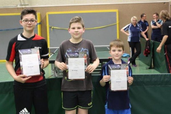 Schüler B-Einzel 2. Platz Max Bartsch – Berenbrocker Sportverein 1977 e.V.